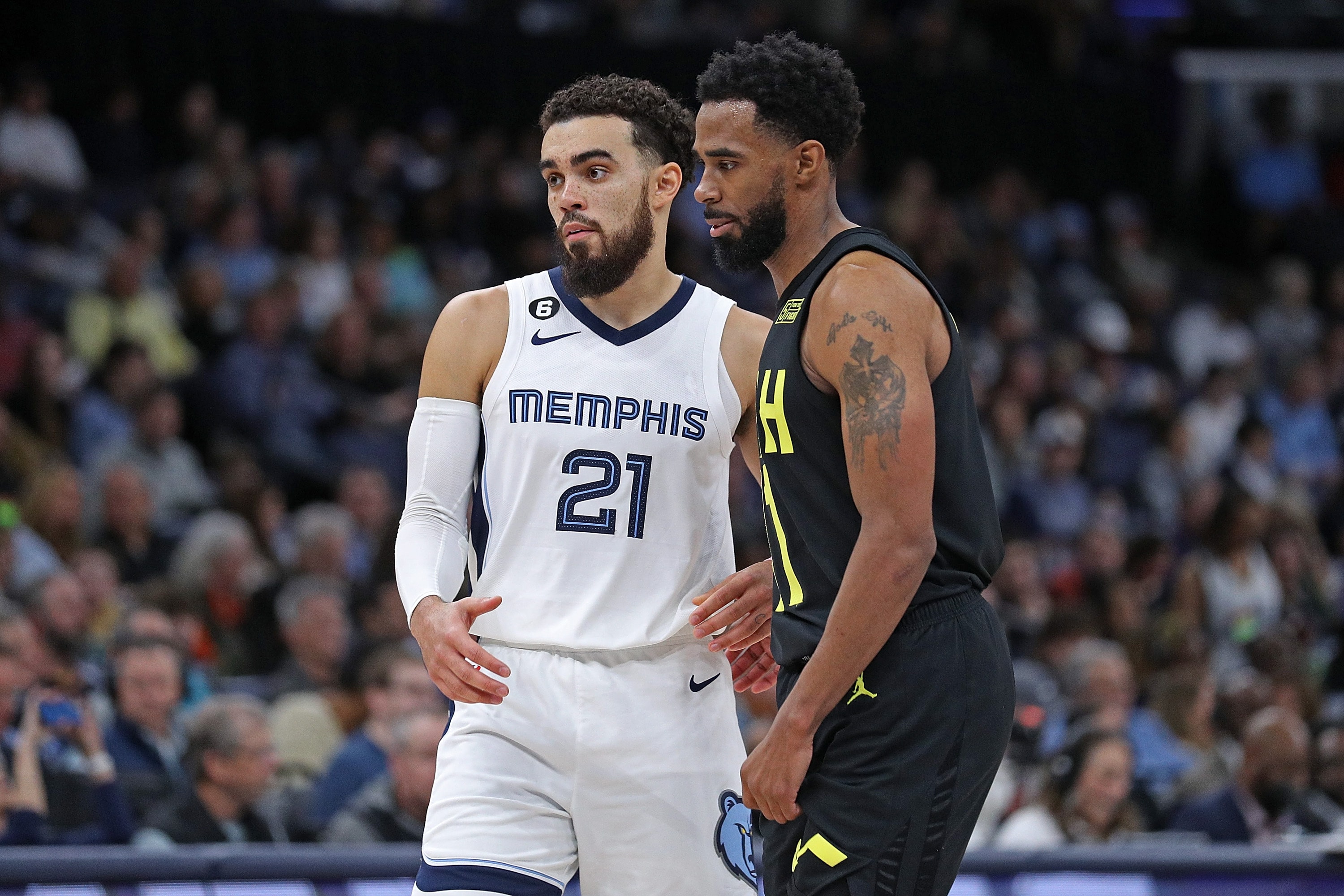 Grizzlies vs Jazz Photos 1.1.23 Photo Gallery | NBA.com