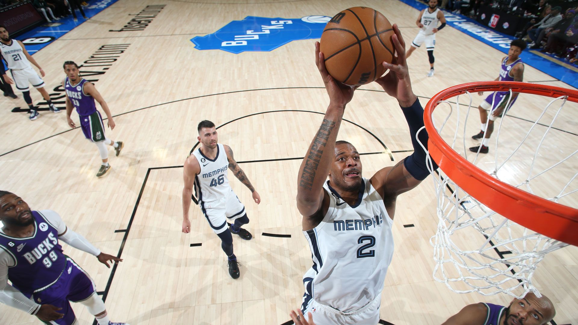 Grizzlies clinch No. 2 seed in West with 137-114 win over Bucks ...