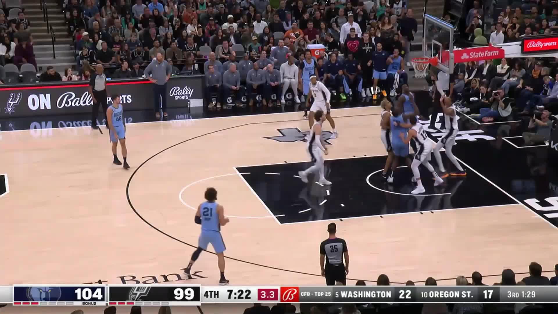 Memphis Grizzlies vs San Antonio Spurs Nov 18, 2023 Game Summary