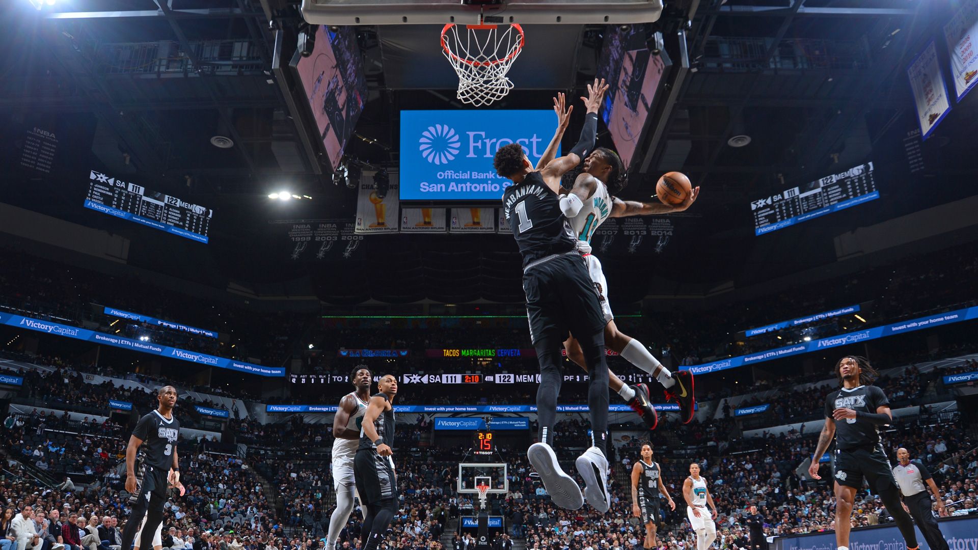Grizzlies Defeat Spurs 129-115 to Open Two-Game Series in San Antonio ...
