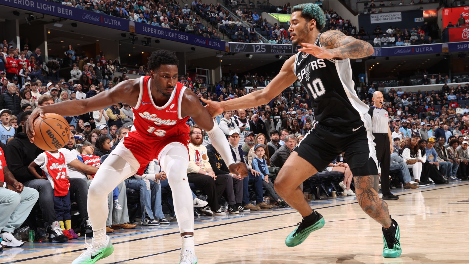 Grizzlies Fall to Spurs, 130-128, to Conclude Back-to-Back | Memphis Grizzlies