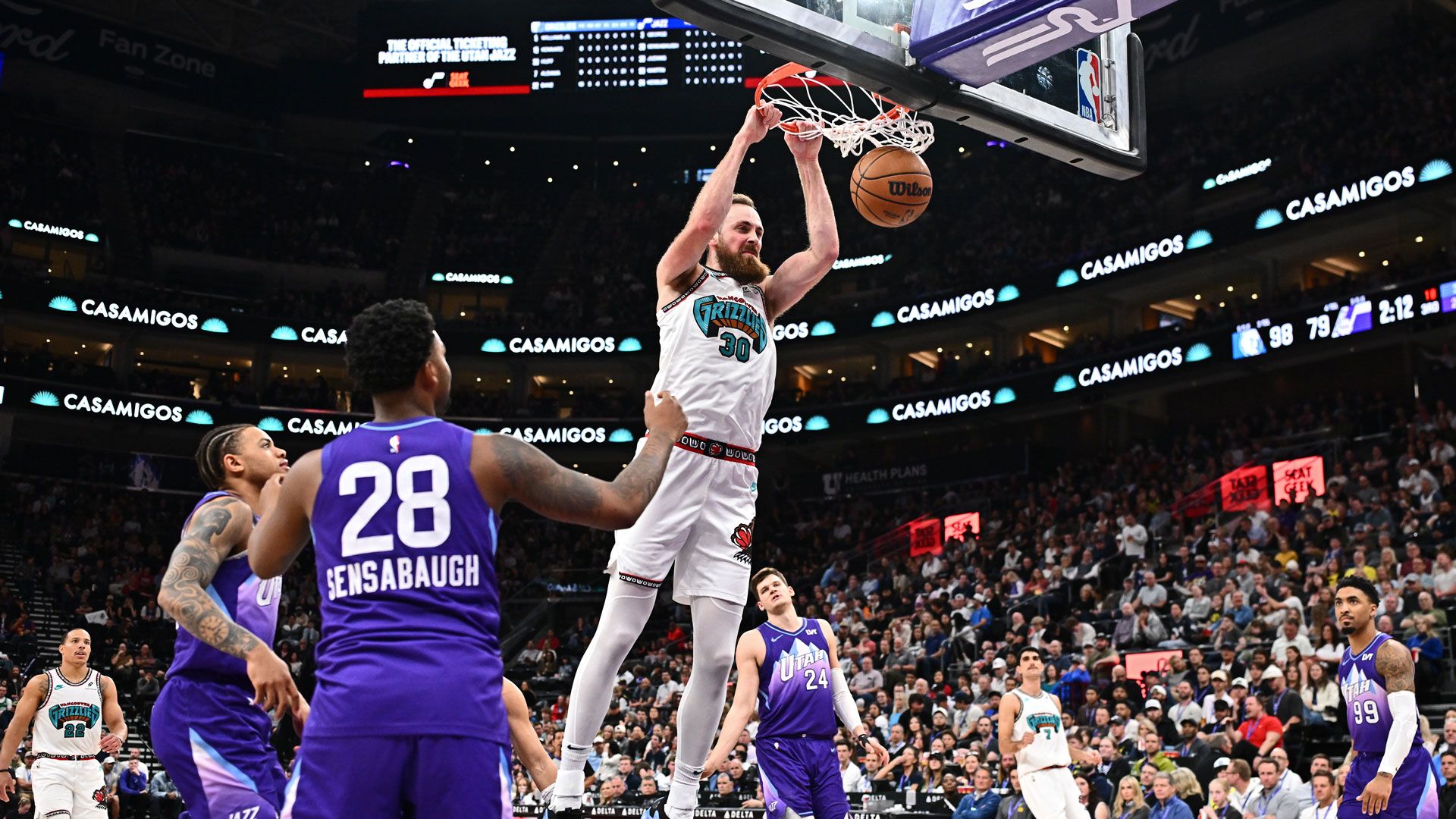 Grizzlies Sweep Series With Jazz, 140-103 | Memphis Grizzlies