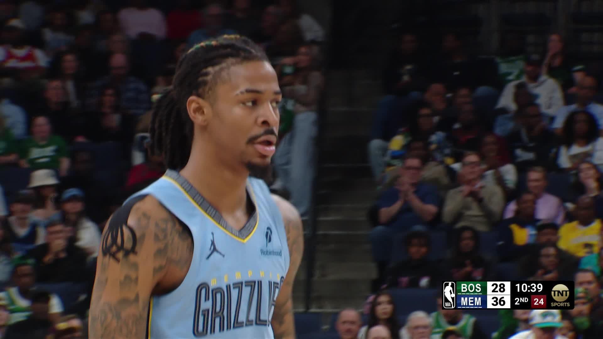 Ja Morant dials from long distance