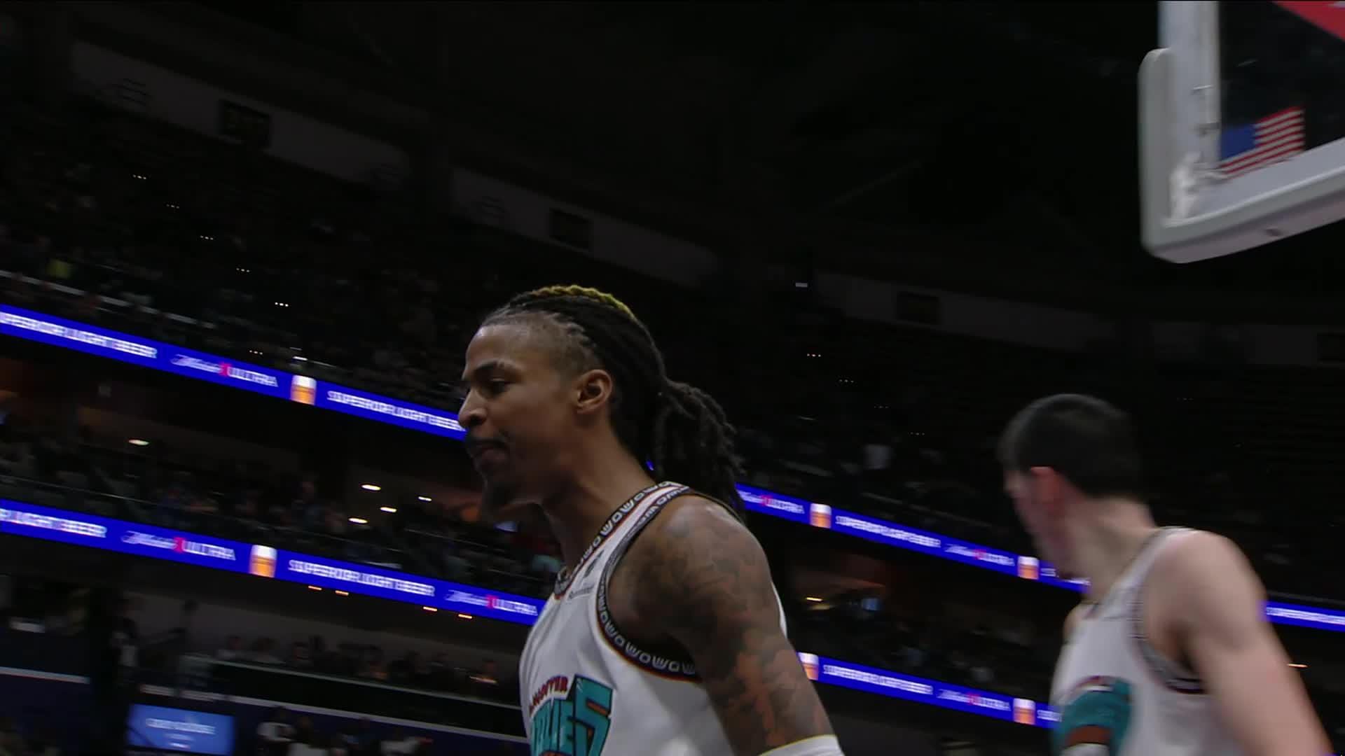Ja Morant gets the And-1 | Memphis Grizzlies