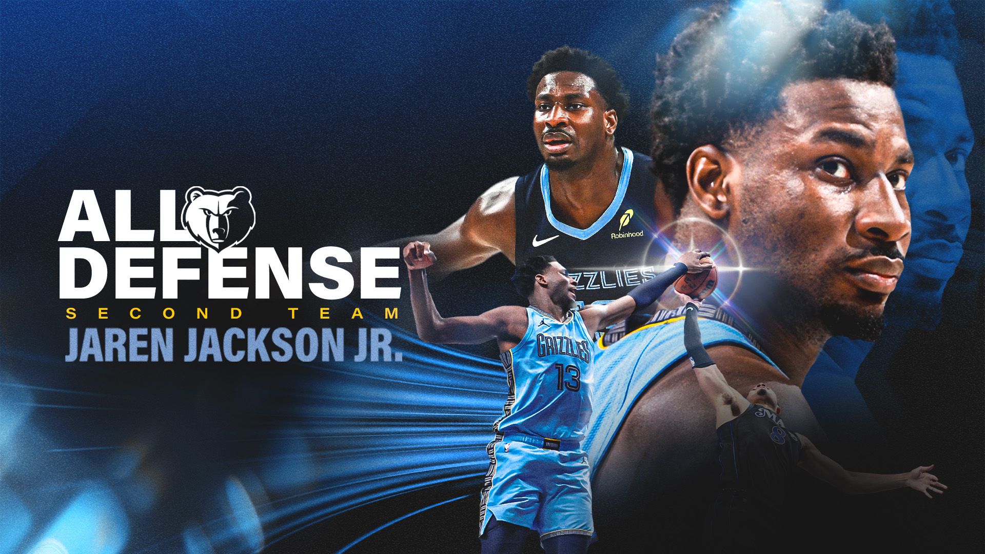 Jaren Jackson Jr. named to 2024–25 NBA All-Defensive Second Team ...