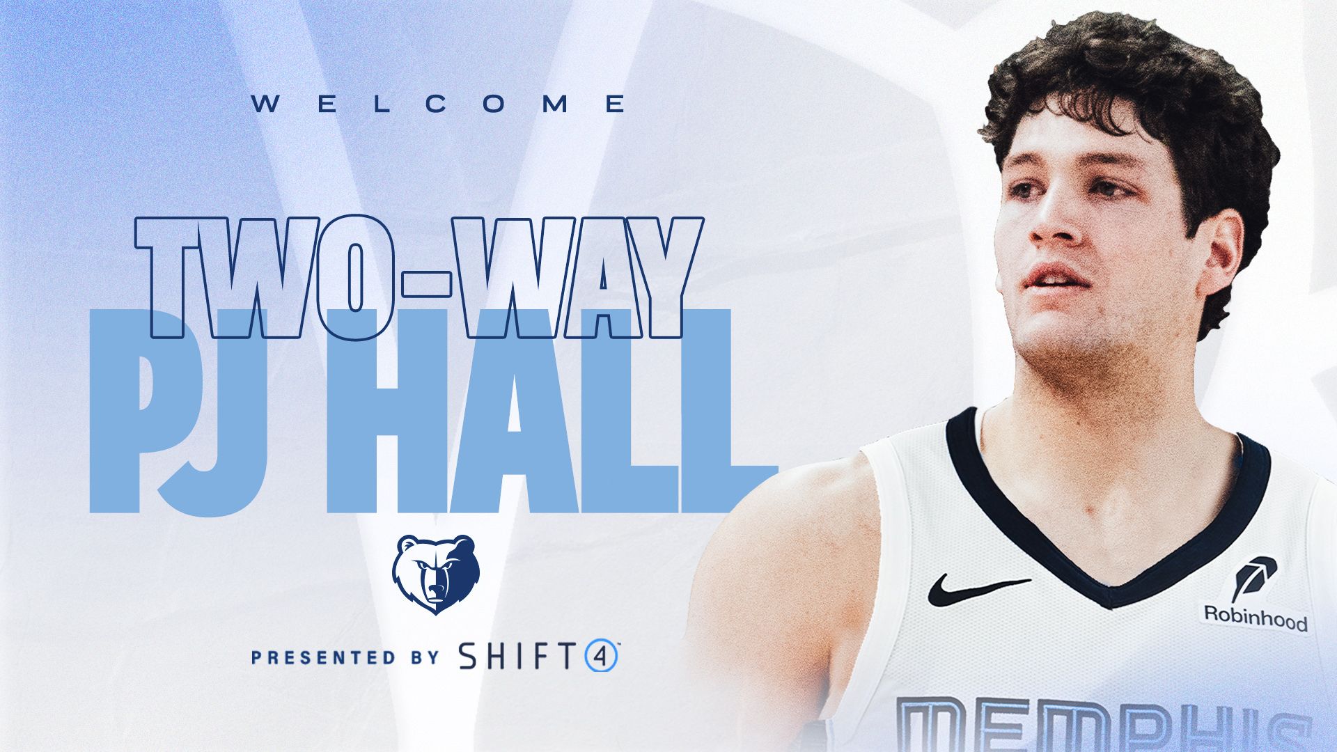 Grizzlies sign PJ Hall to Two-Way Contract | Memphis Grizzlies