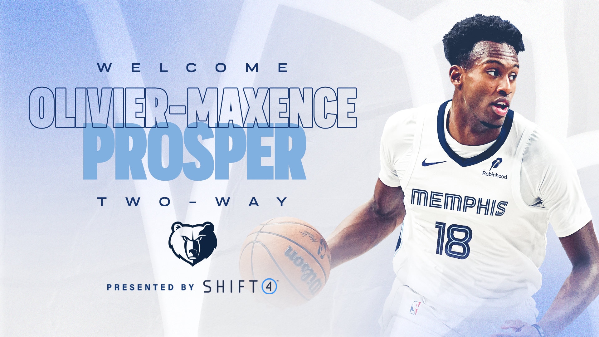Grizzlies sign Olivier-Maxence Prosper to Two-Way Contract | Memphis Grizzlies