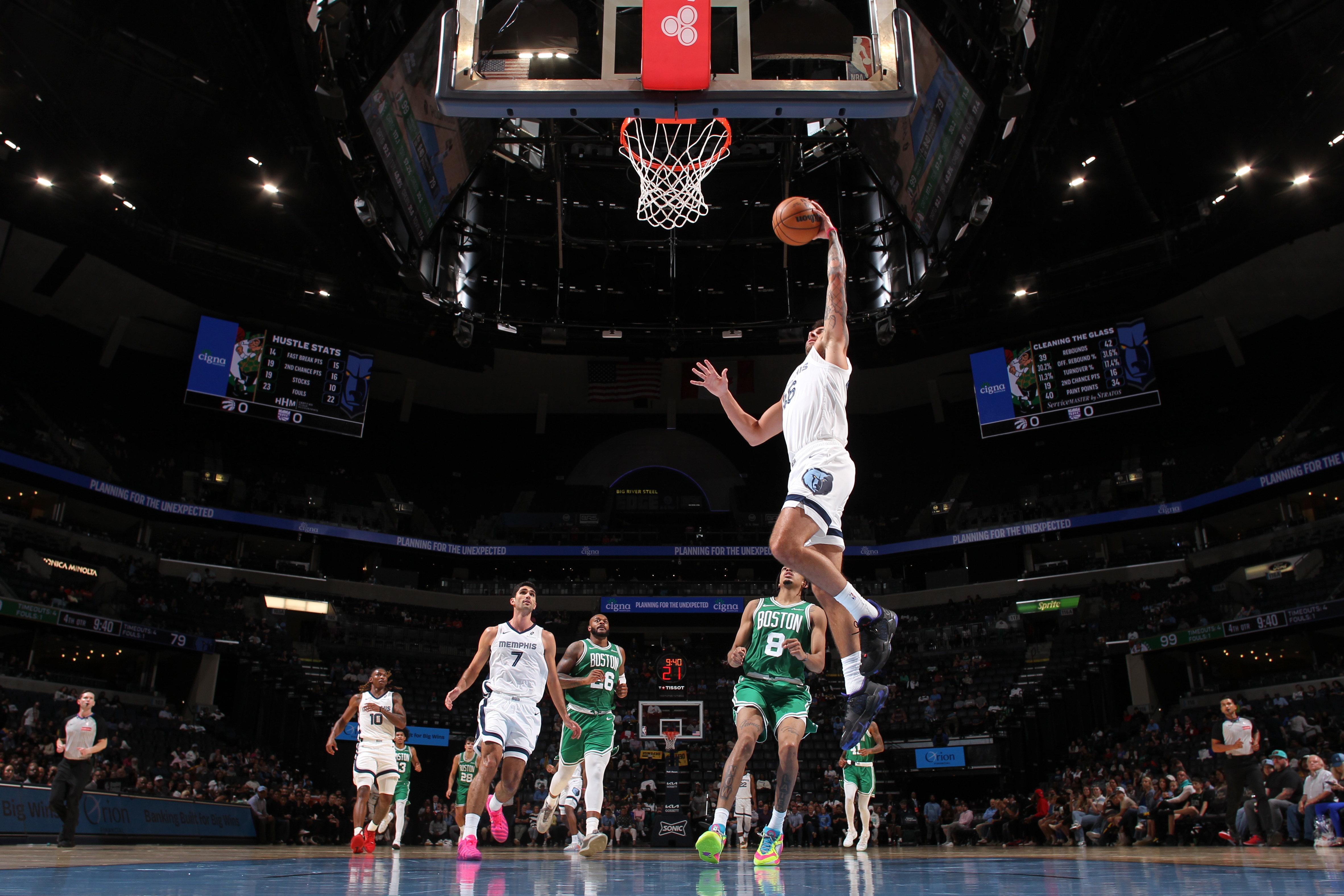 CELTICS DEFEAT GRIZZLIES, 121-103, IN SECOND PRESEASON GAME | Memphis Grizzlies