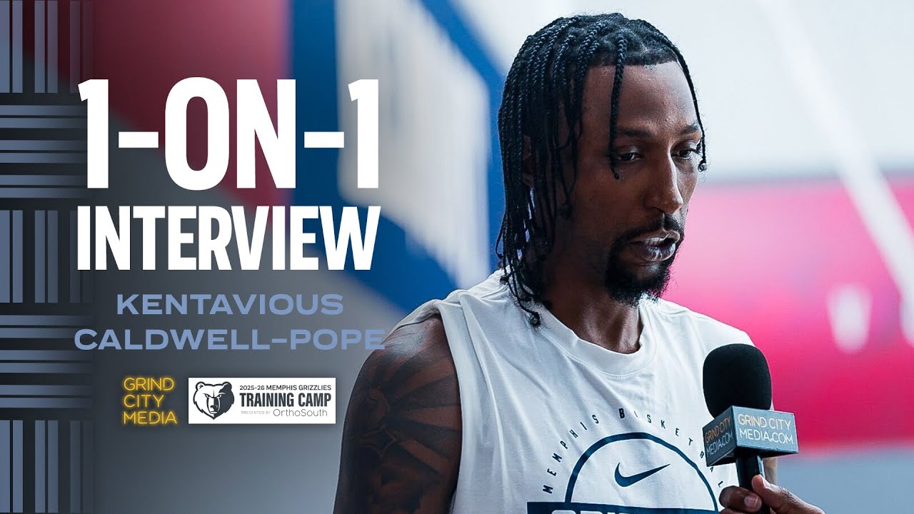 Kentavious Caldwell-Pope Interview | Grizzlies Training Camp | Memphis ...