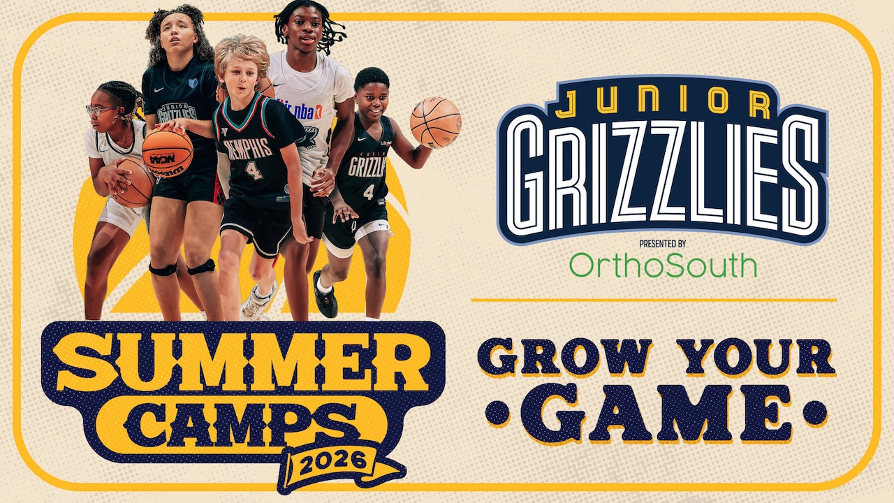 Memphis Grizzlies Announce 2026 Junior Grizzlies Summer Camps | Memphis ...