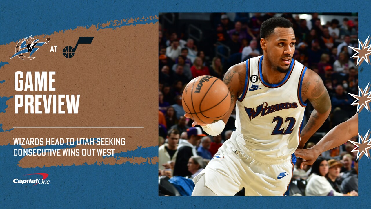 Preview: Wizards head to Utah seeking consecutive wins out West ...