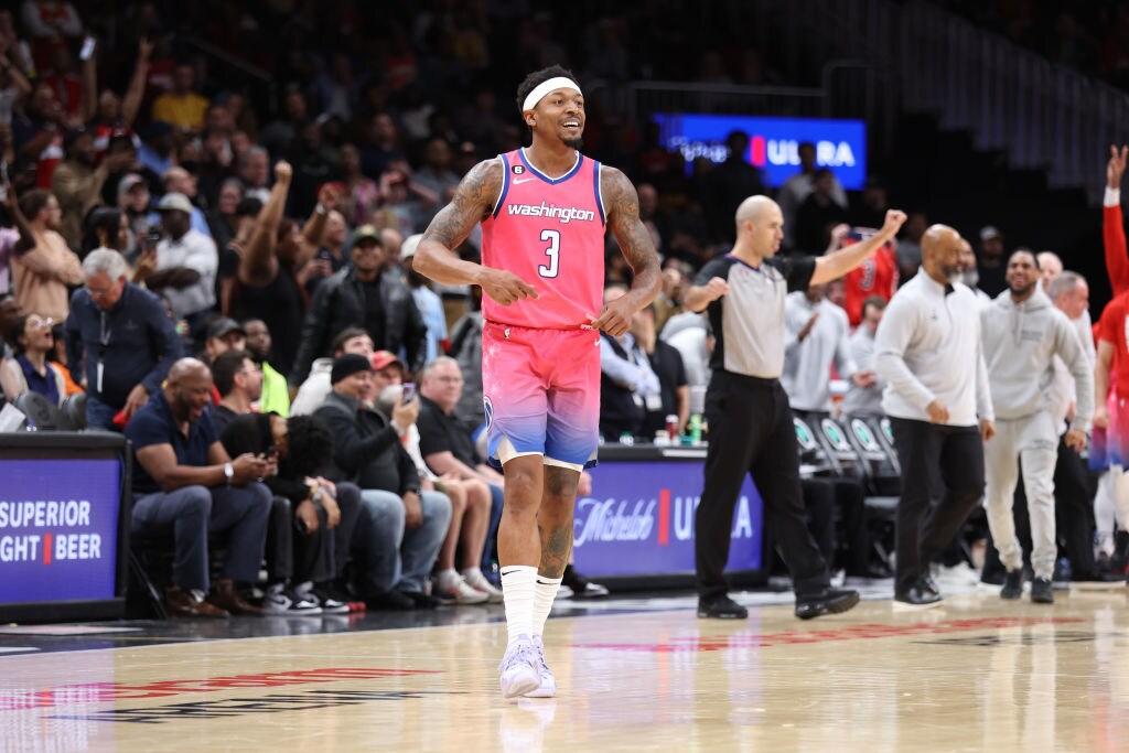 Recap Beal Pours In Season high 37 Points Boosts Wizards Over Hawks