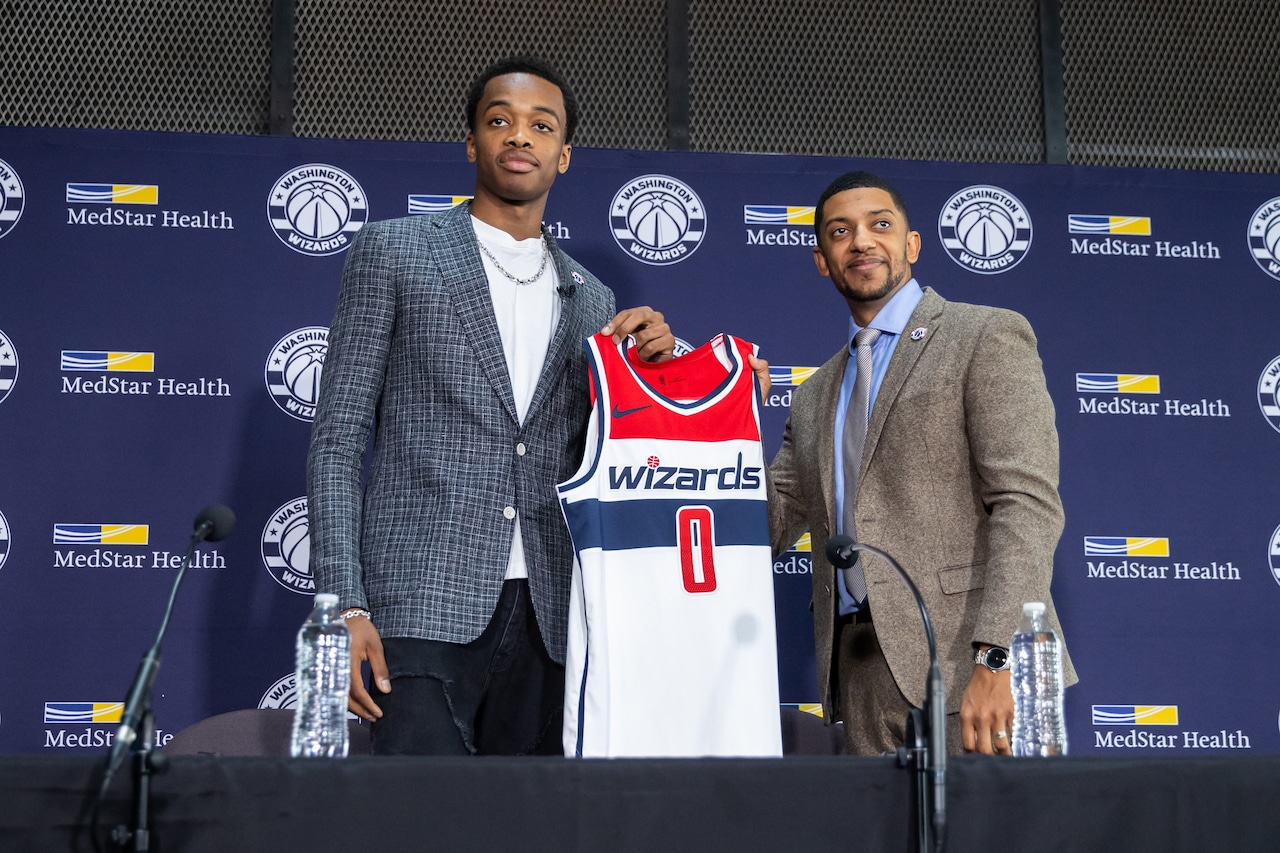 Washington Wizards introduce Bilal Coulibaly | Washington Wizards
