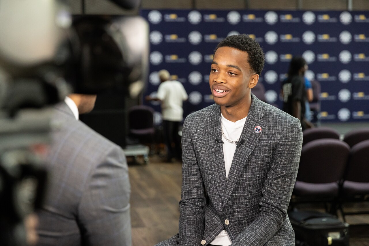 Washington Wizards introduce Bilal Coulibaly | Washington Wizards