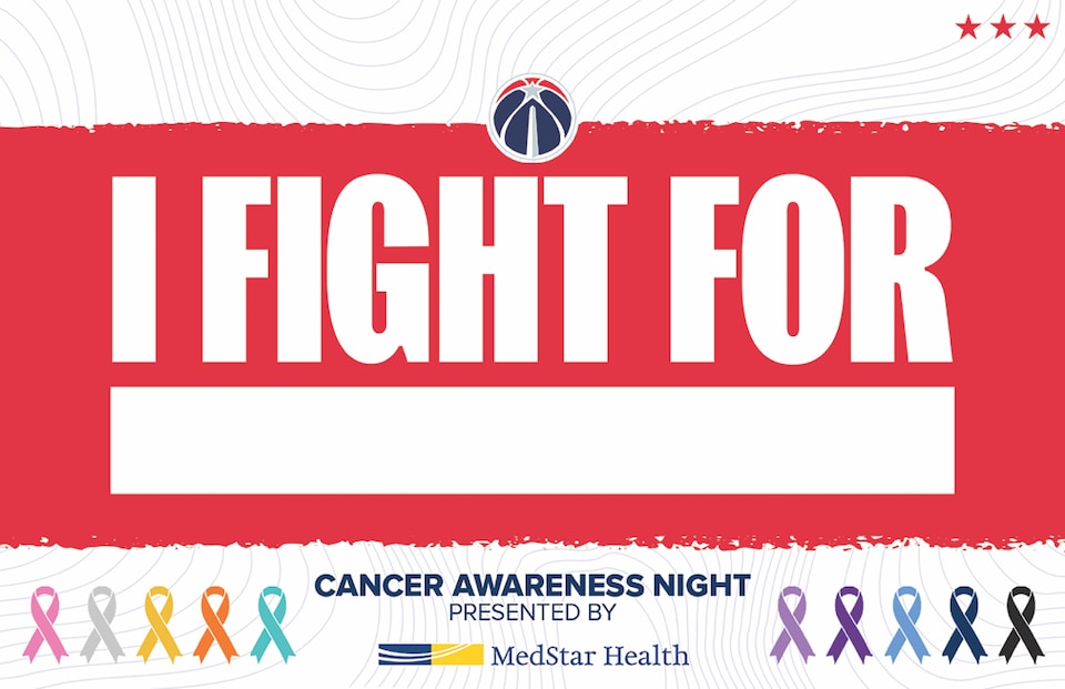MedStar Health and Wizards Cancer Awareness Night | Washington Wizards