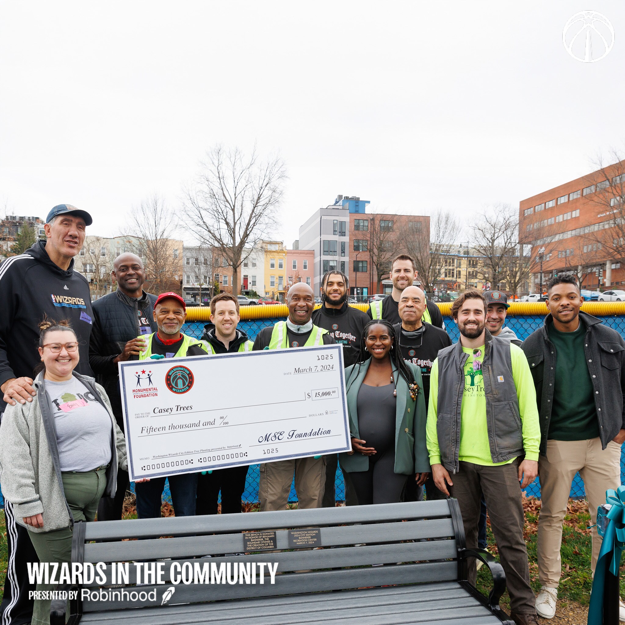 Photos: Tree Planting x Robinhood | 03/07/24 Photo Gallery | NBA.com