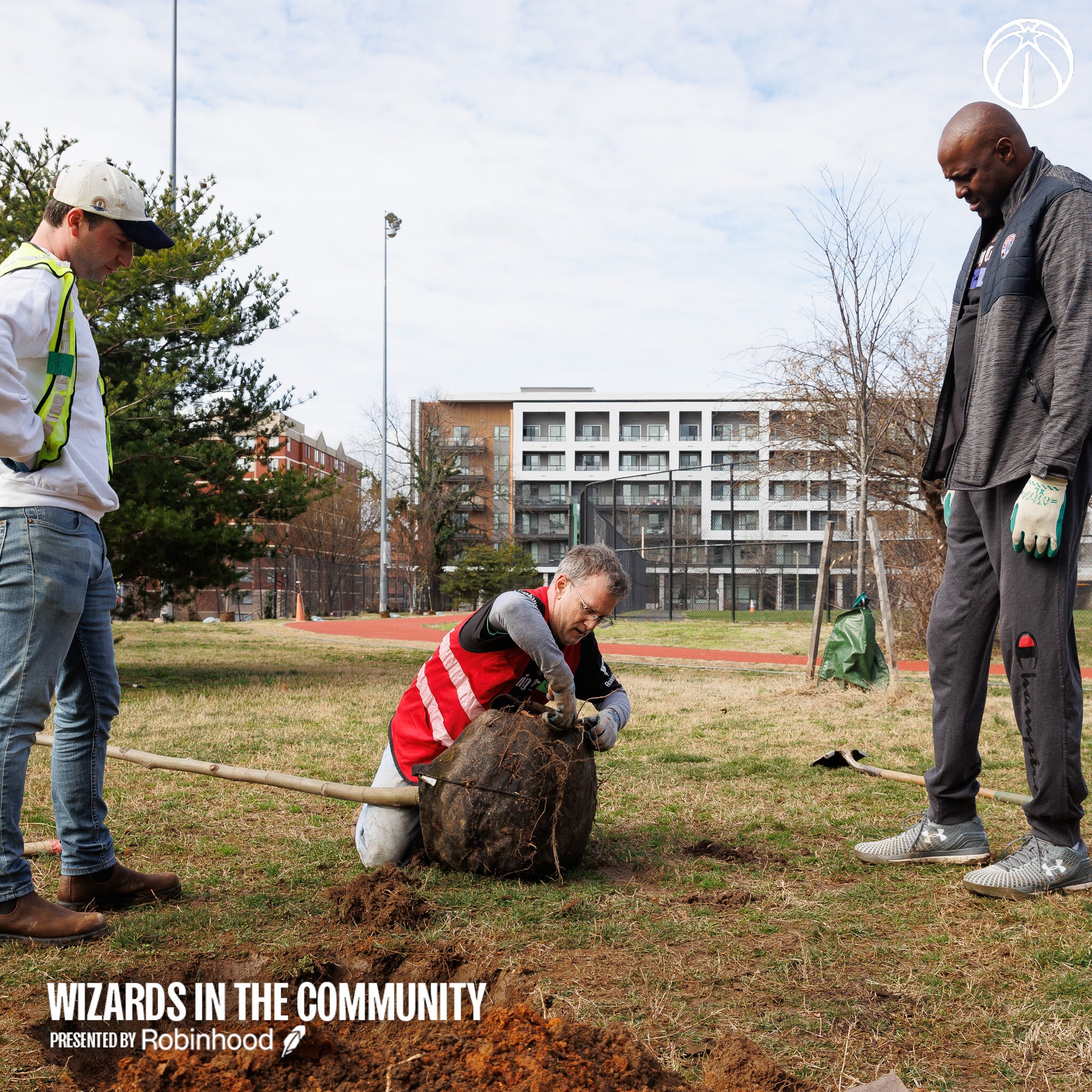 Photos: Tree Planting x Robinhood | 03/07/24 Photo Gallery | NBA.com
