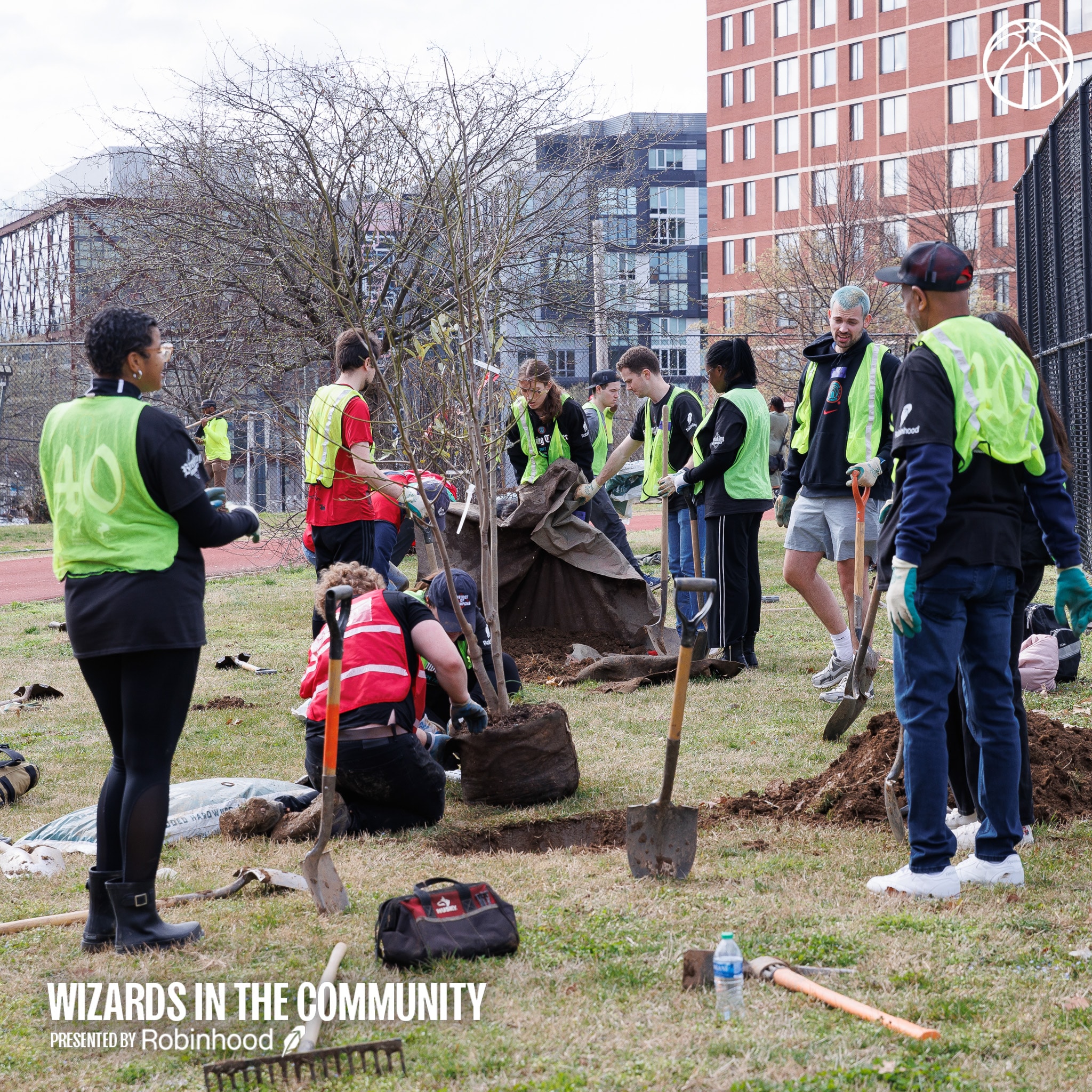 Photos: Tree Planting x Robinhood | 03/07/24 Photo Gallery | NBA.com