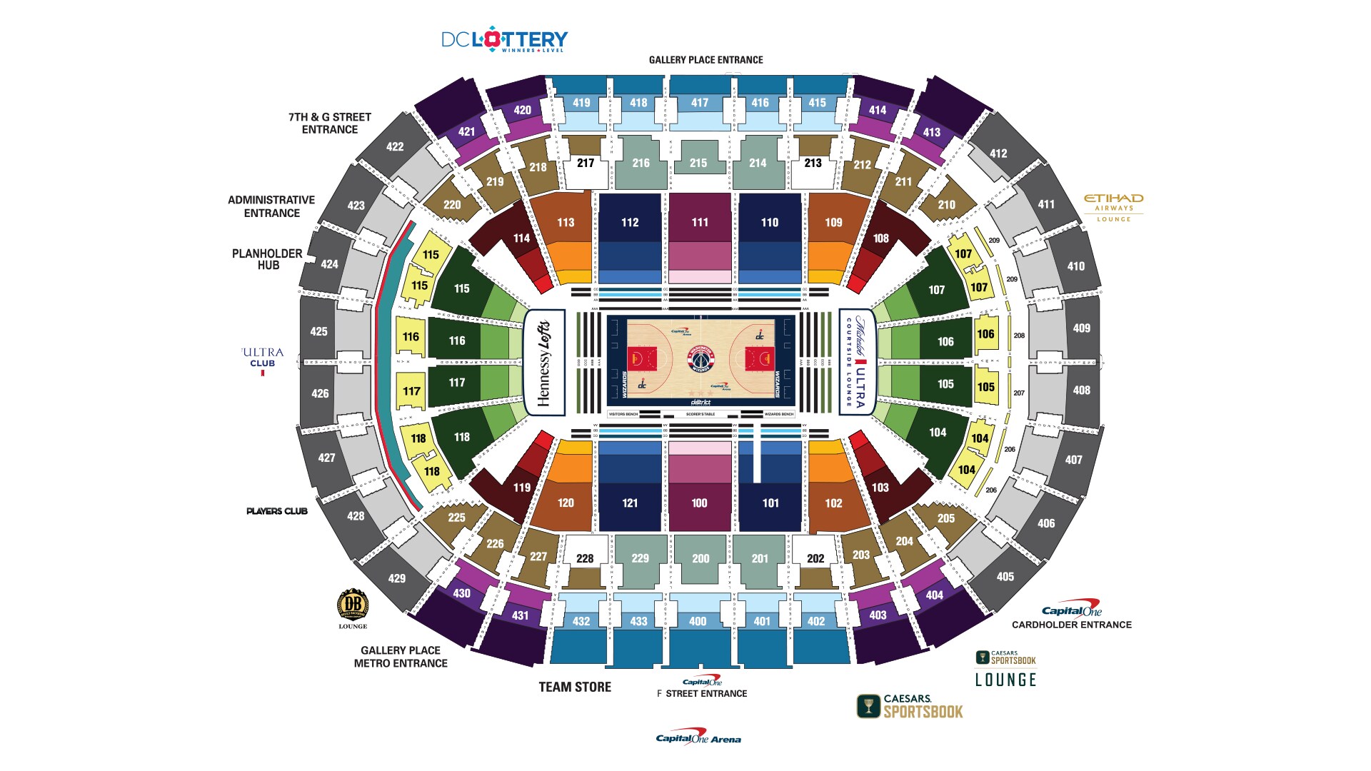 Washington Wizards Partial Plans