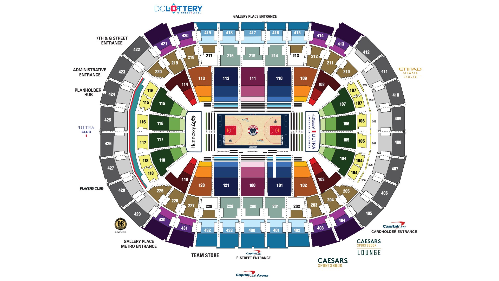 Washington Wizards Partial Plans