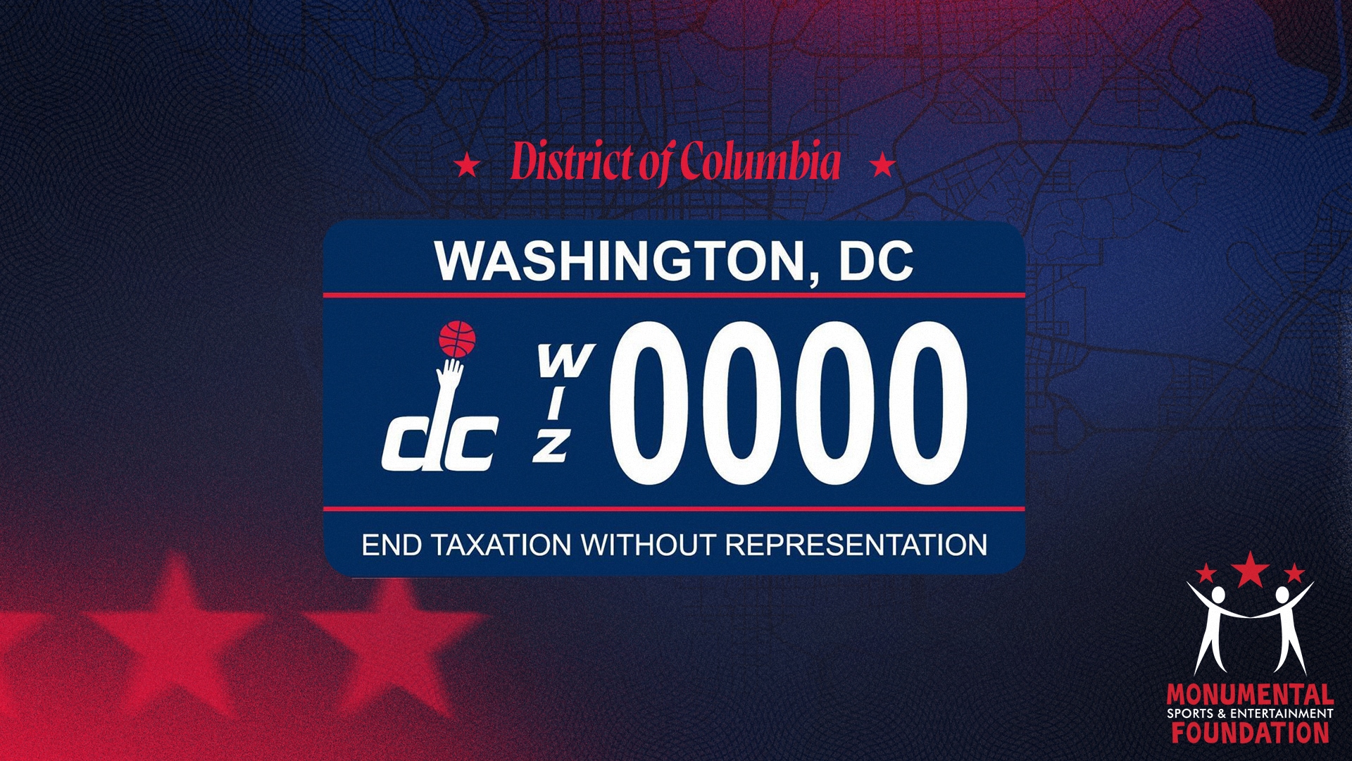 Wizards License Plates | Washington Wizards