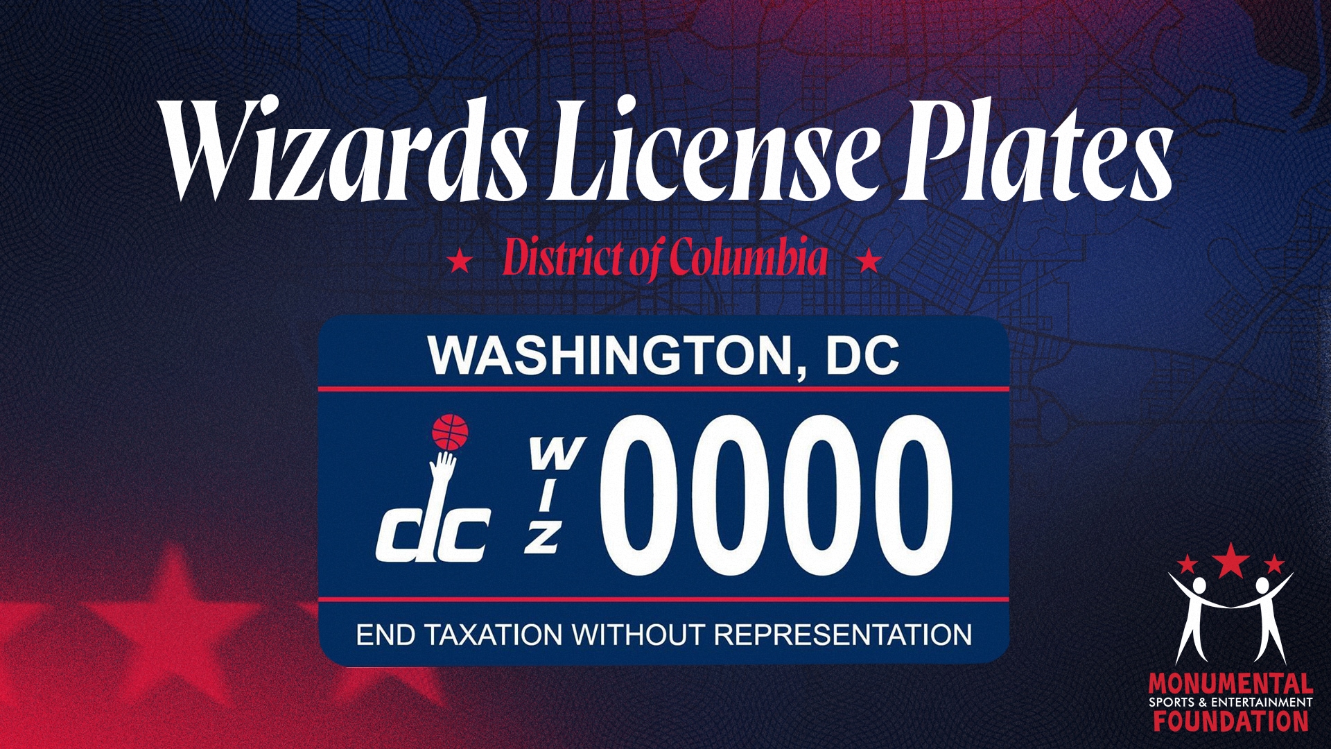 Wizards License Plates | Washington Wizards