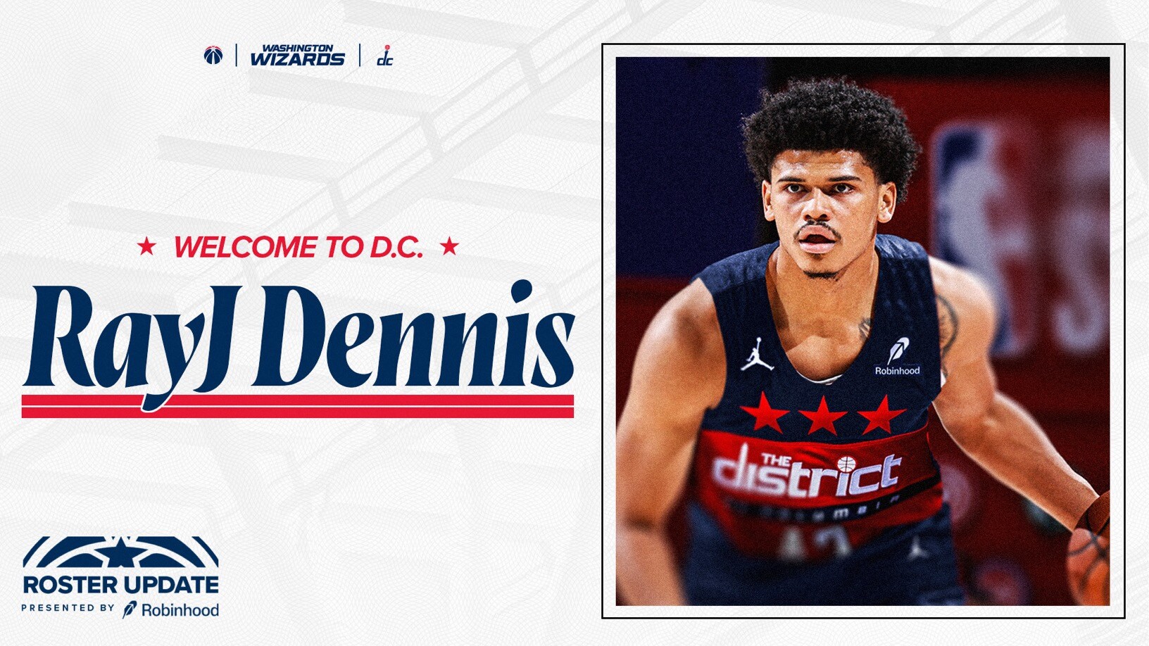 Wizards Sign RayJ Dennis To Two-Way Contract | Washington Wizards