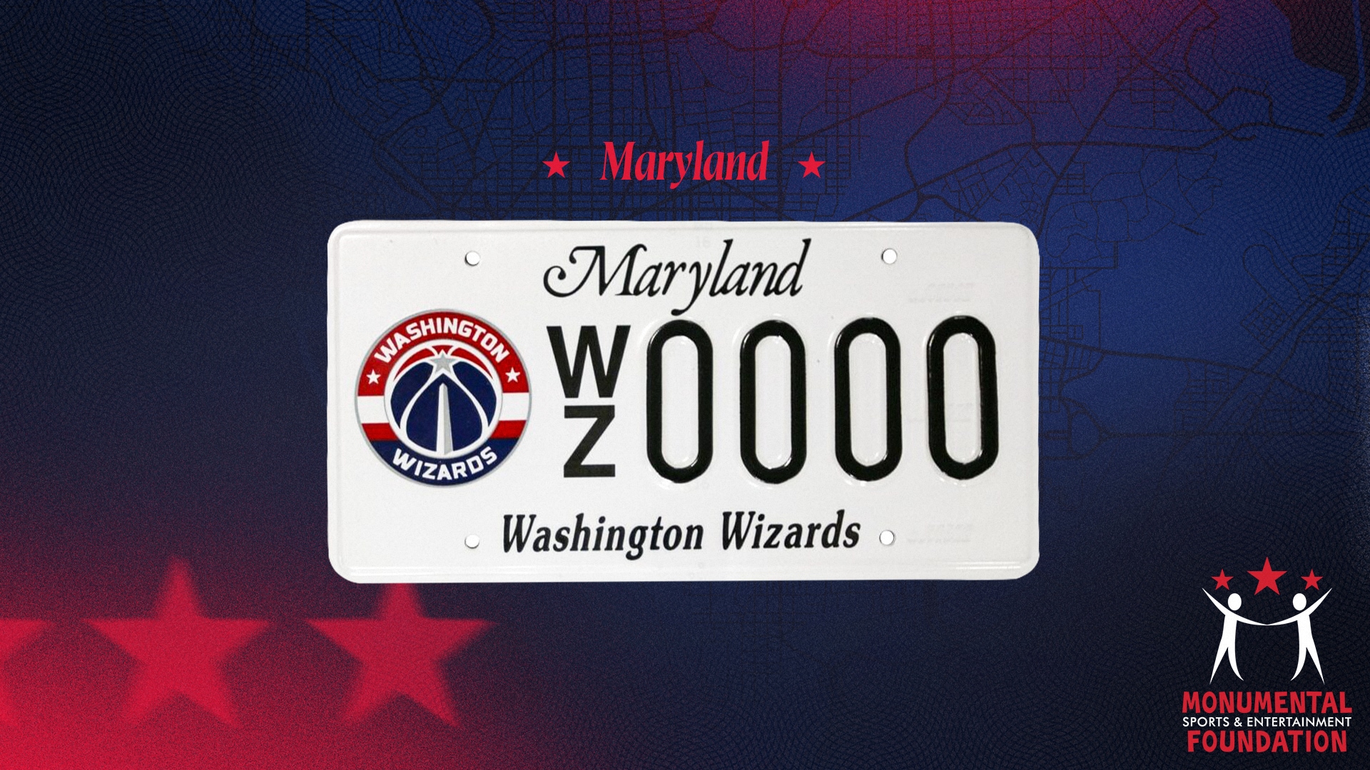 Wizards License Plates | Washington Wizards