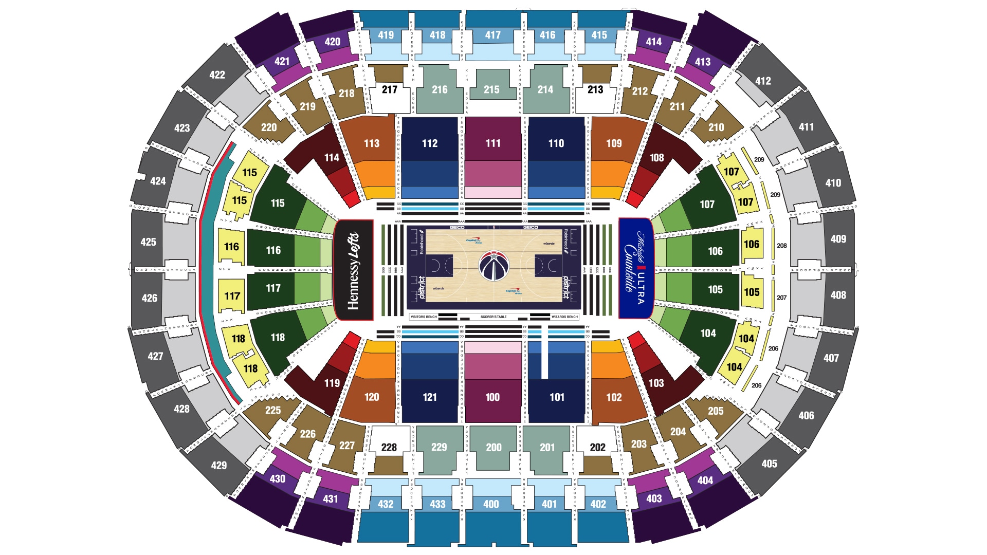 Washington Wizards Partial Plans