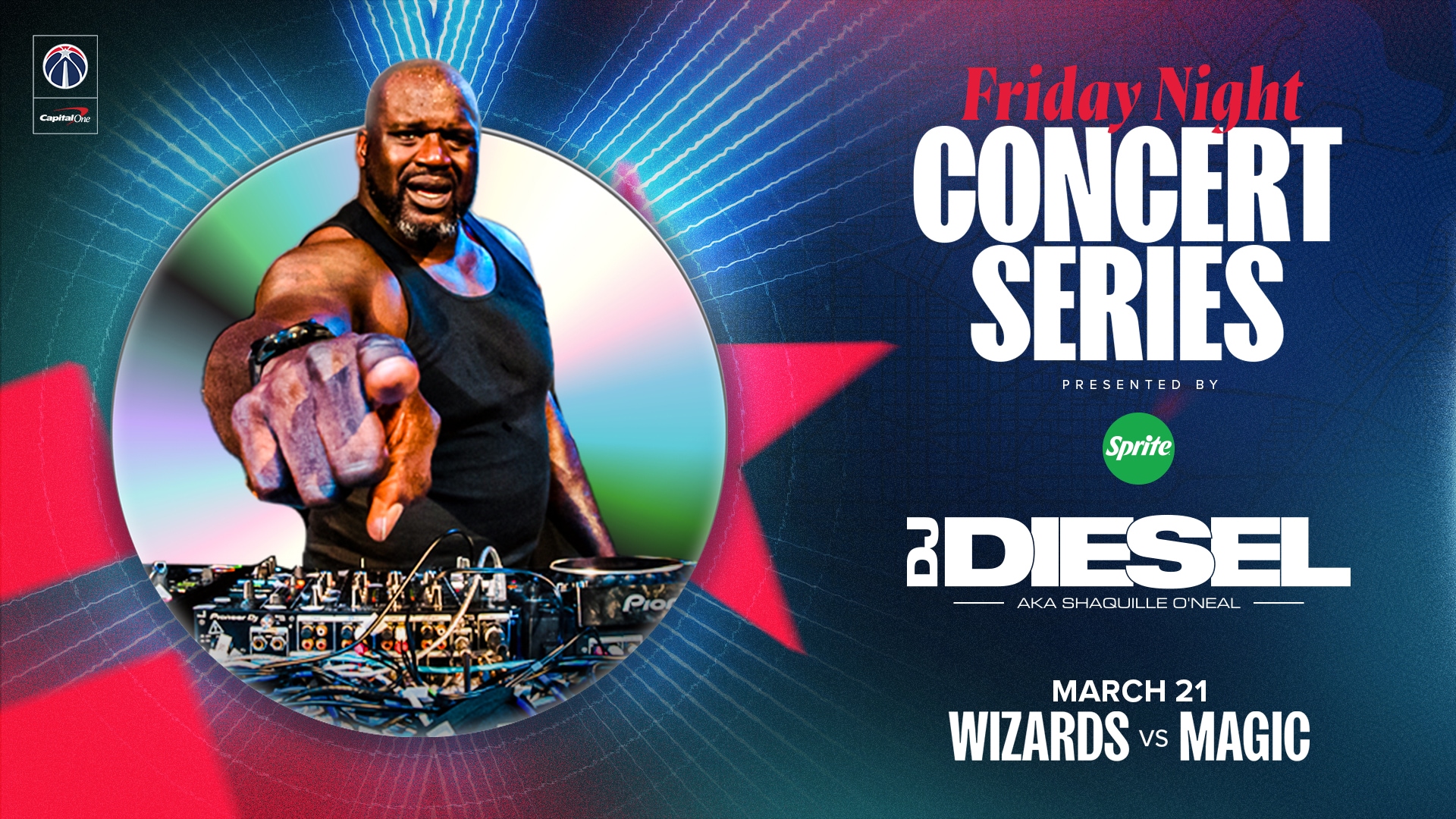 DJ Diesel AKA Shaq To Perform At Wizards Friday Night Concert Series ...