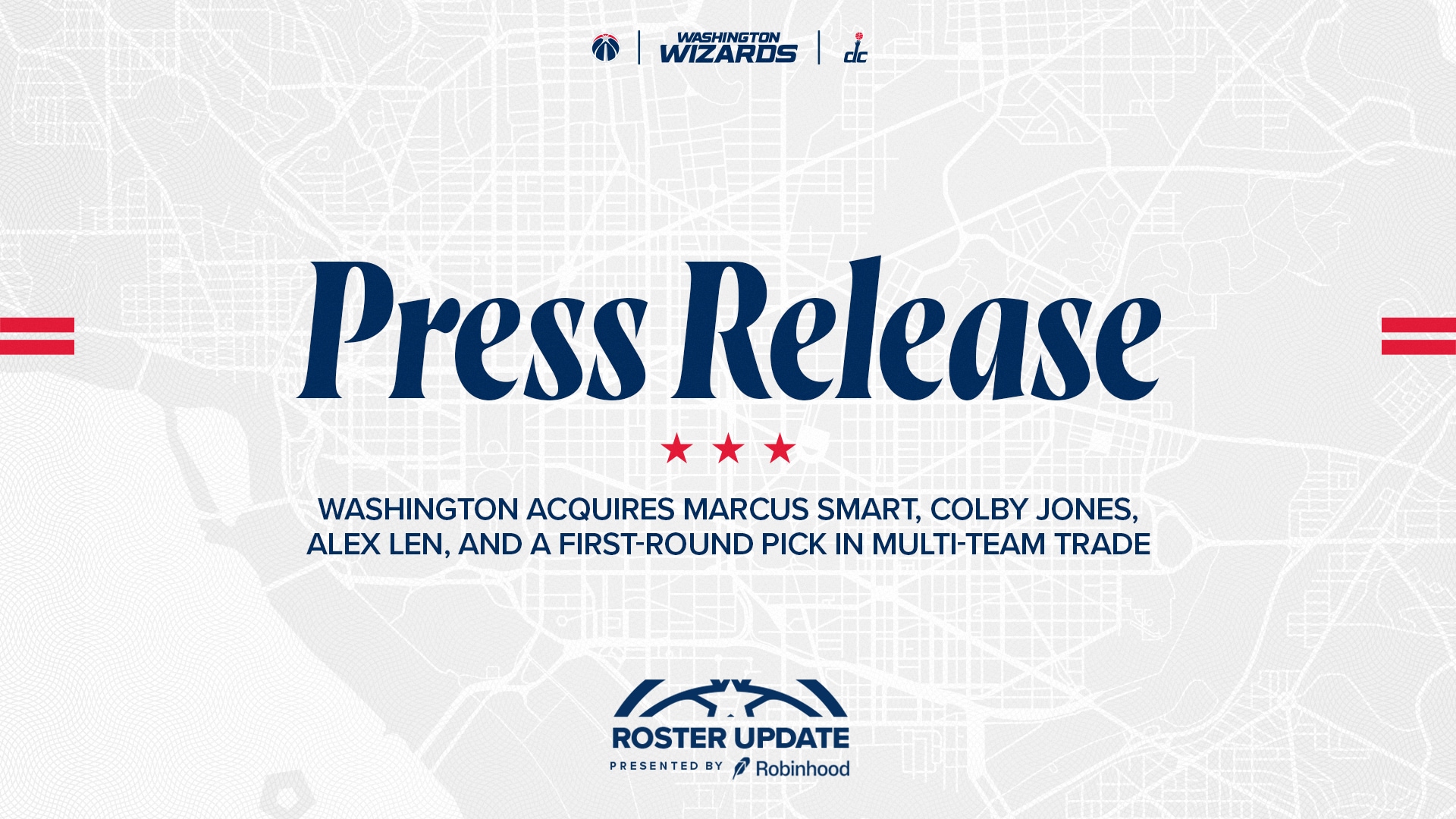 Washington Acquires Marcus Smart, Colby Jones, Alex Len, and a First ...