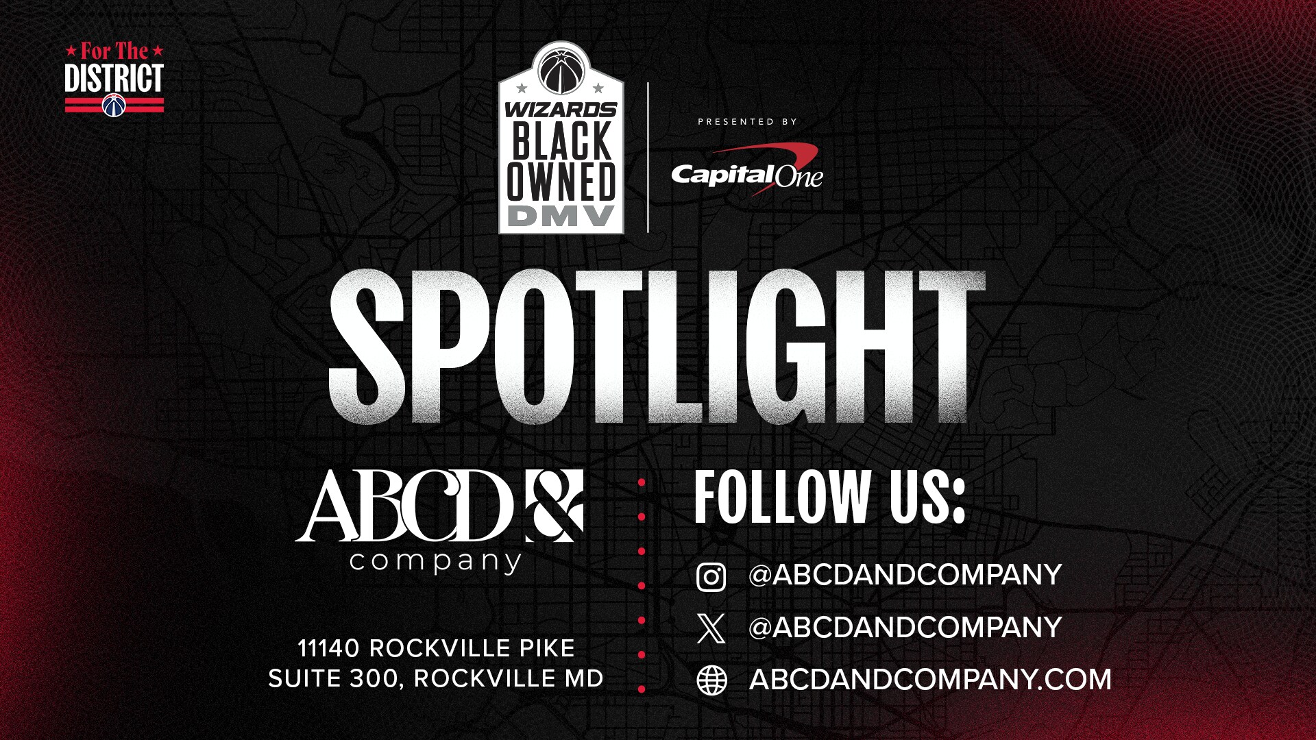 Black-Owned DMV Spotlight: ABCD & Company | Washington Wizards