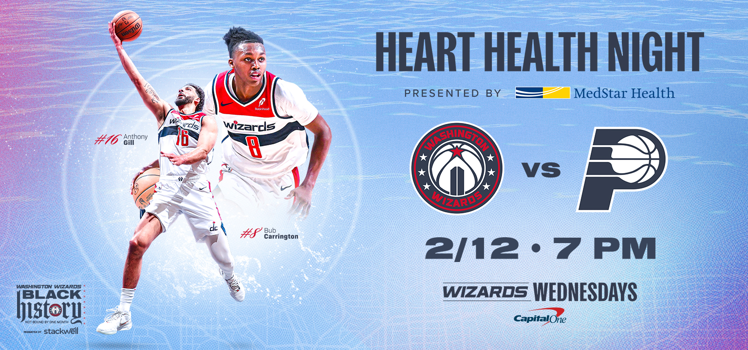Wizards Partner with MedStar Health to host Heart Health Awareness ...