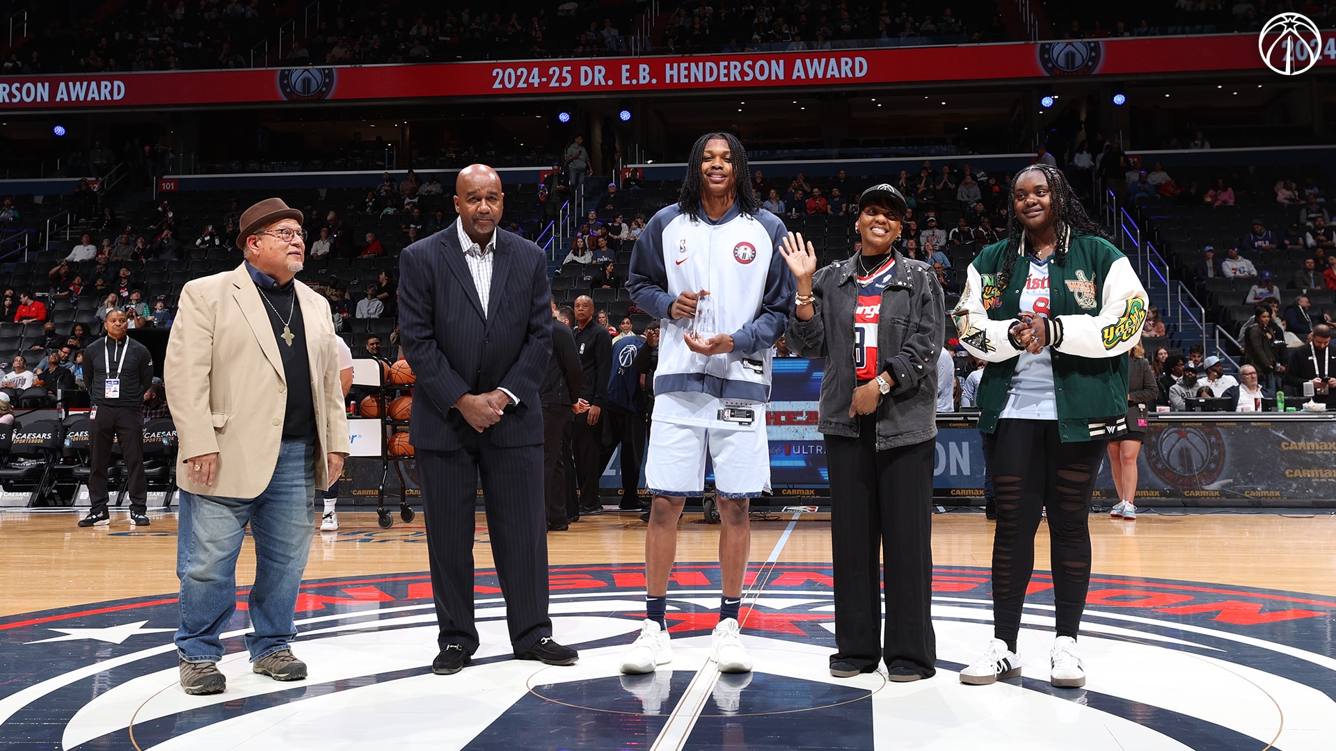 Bub Carrington Named Recipient of Annual Washington Wizards Dr. E. B. Henderson Team Award ...