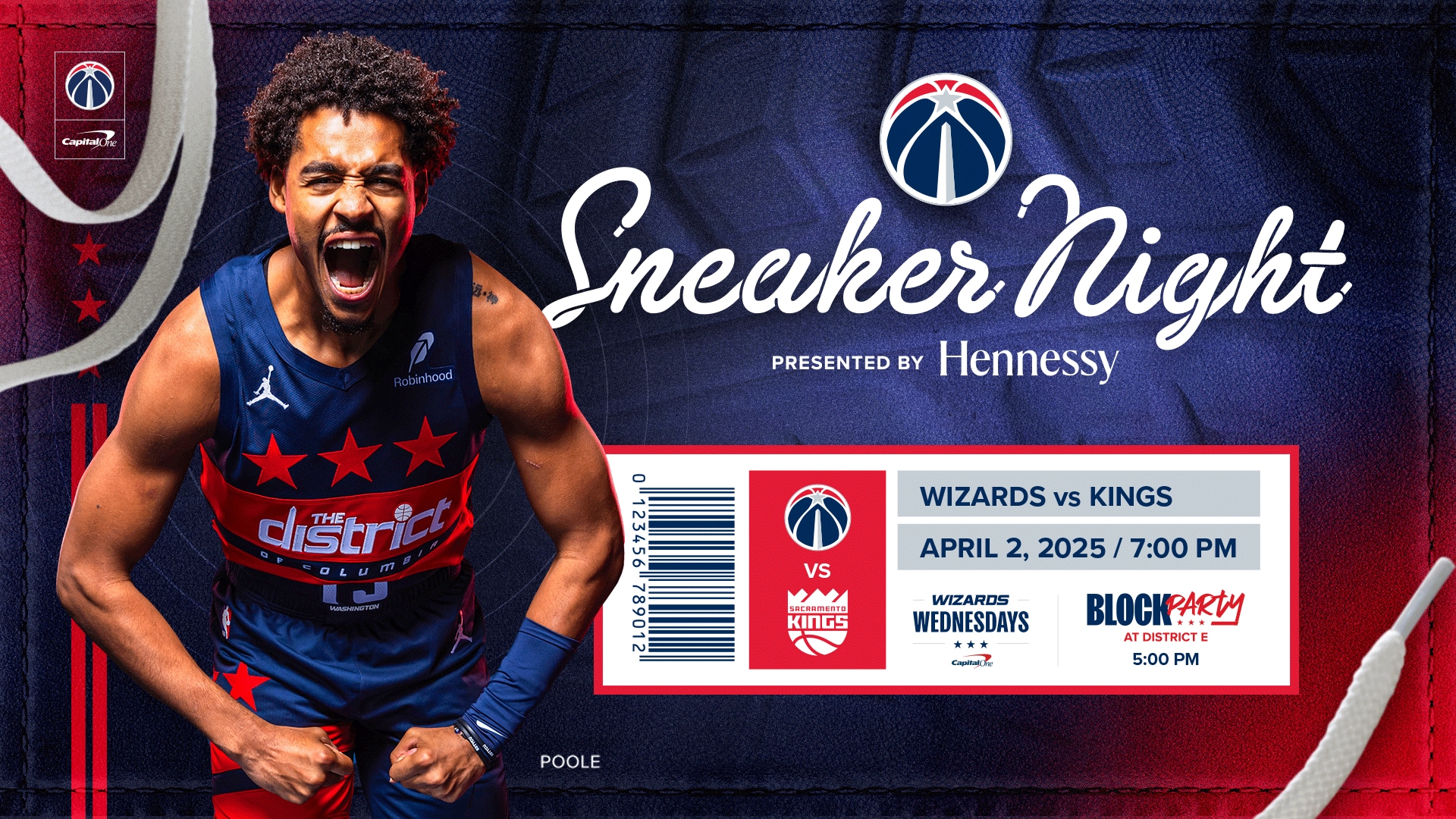 Wizards To Host Sneaker Night On April 2 | Washington Wizards