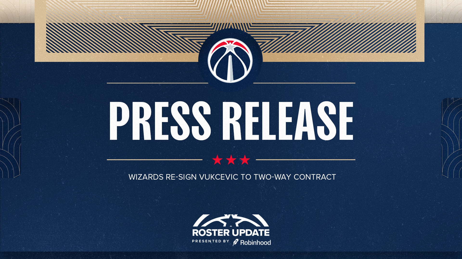Wizards Re-Sign Vukcevic To Two-Way Contract | Washington Wizards