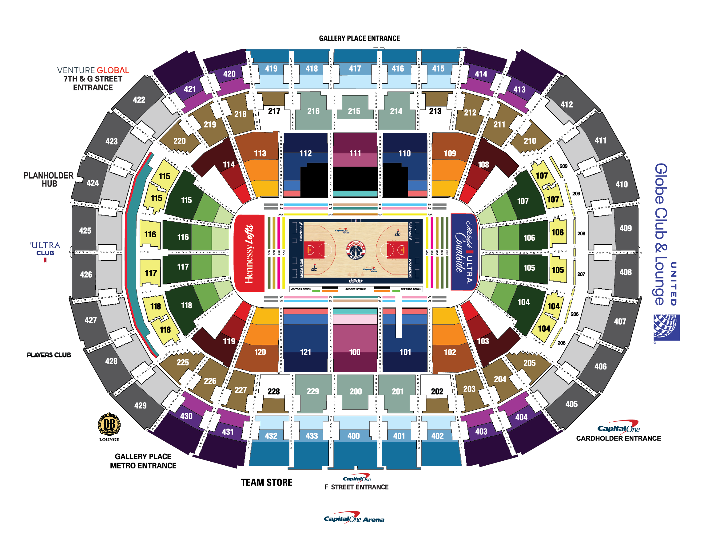 Washington Wizards Partial Plans