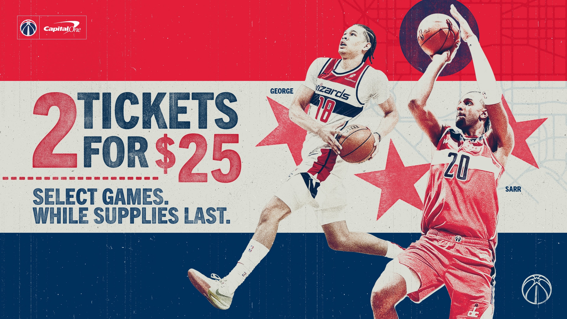 2 for $25 | Washington Wizards