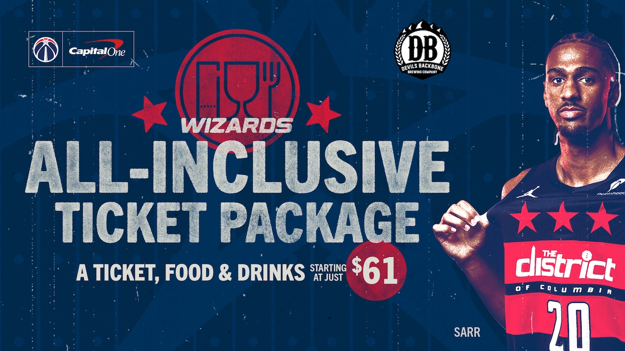 All-Inclusive Ticket Package | Washington Wizards