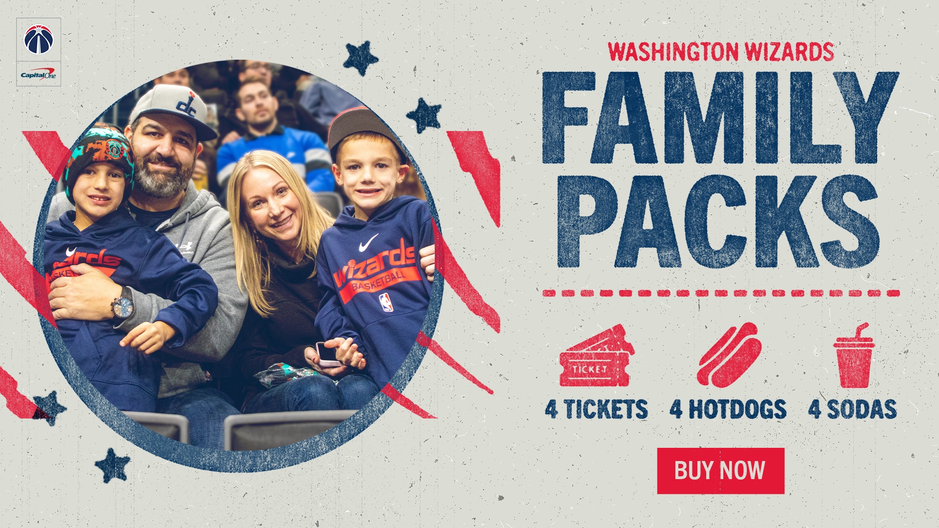 Family Pack | Washington Wizards