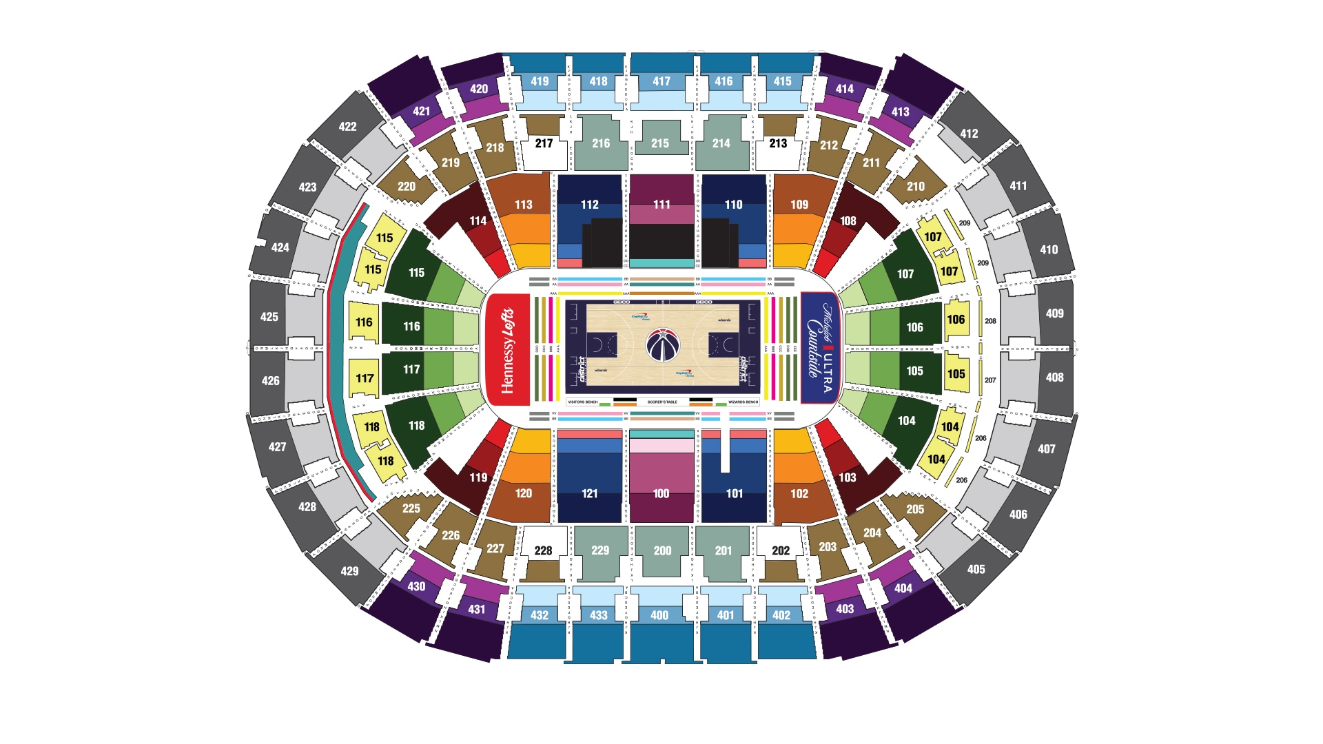 Washington Wizards Partial Plans