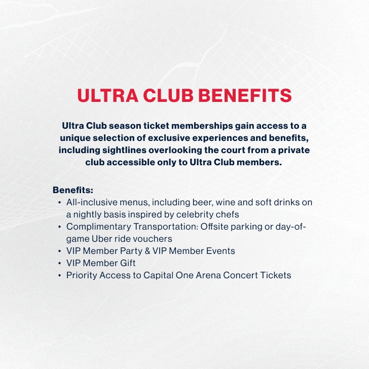 Washington Wizards 2026-27 Season Ticket Memberships