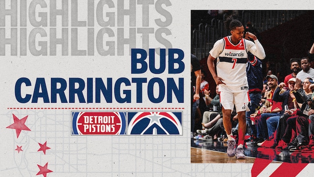 Bub Carrington News, Updates & Latest Videos | Washington Wizards