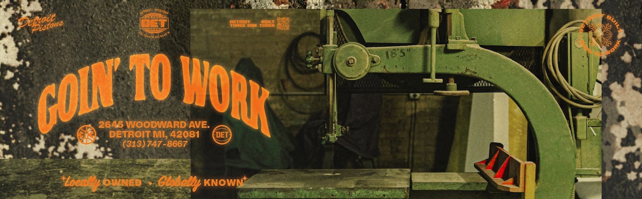 Goin' to work | Detroit Pistons