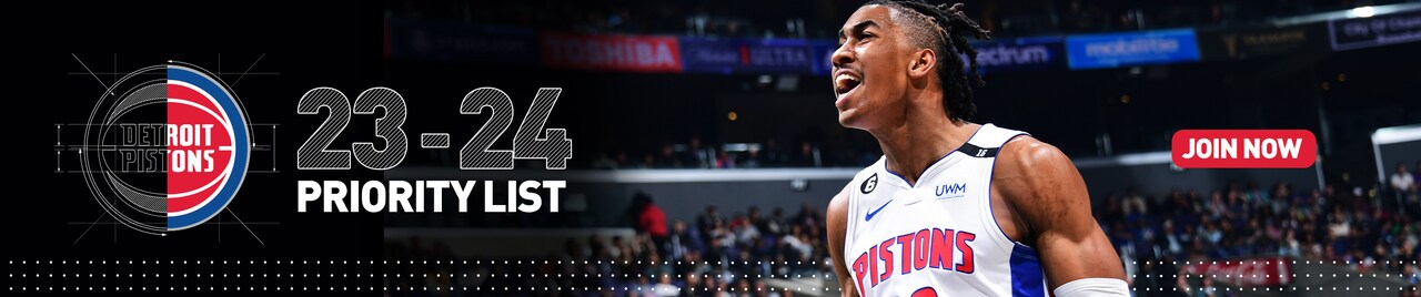 2023-24 Membership Priority List | Detroit Pistons