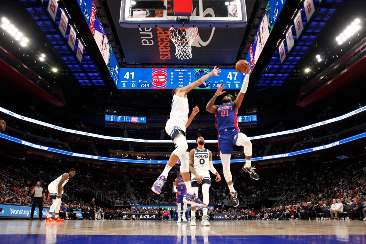 Photos: Pistons 135 Timberwolves 118 Photo Gallery | NBA.com