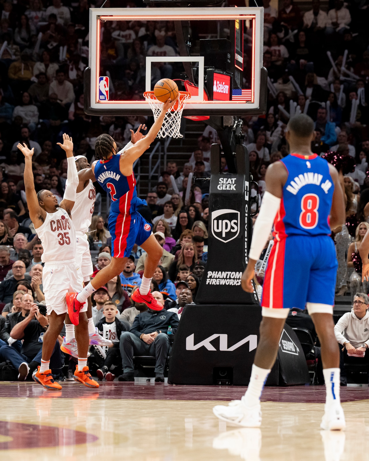 Shots from the Court: Pistons vs Cavaliers & Pistons vs Celtics