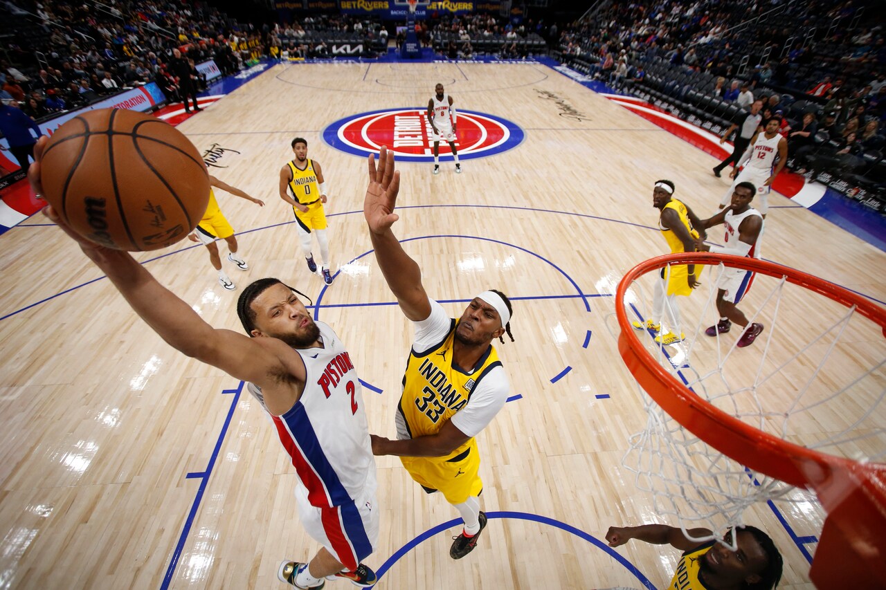 Shots from the Court: Pistons vs Pacers Opening Night