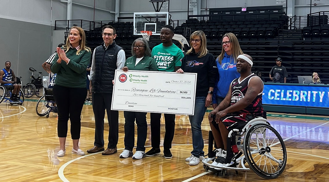 How Detroit Pistons, Priority Health, Reimagine Life Foundation support ...