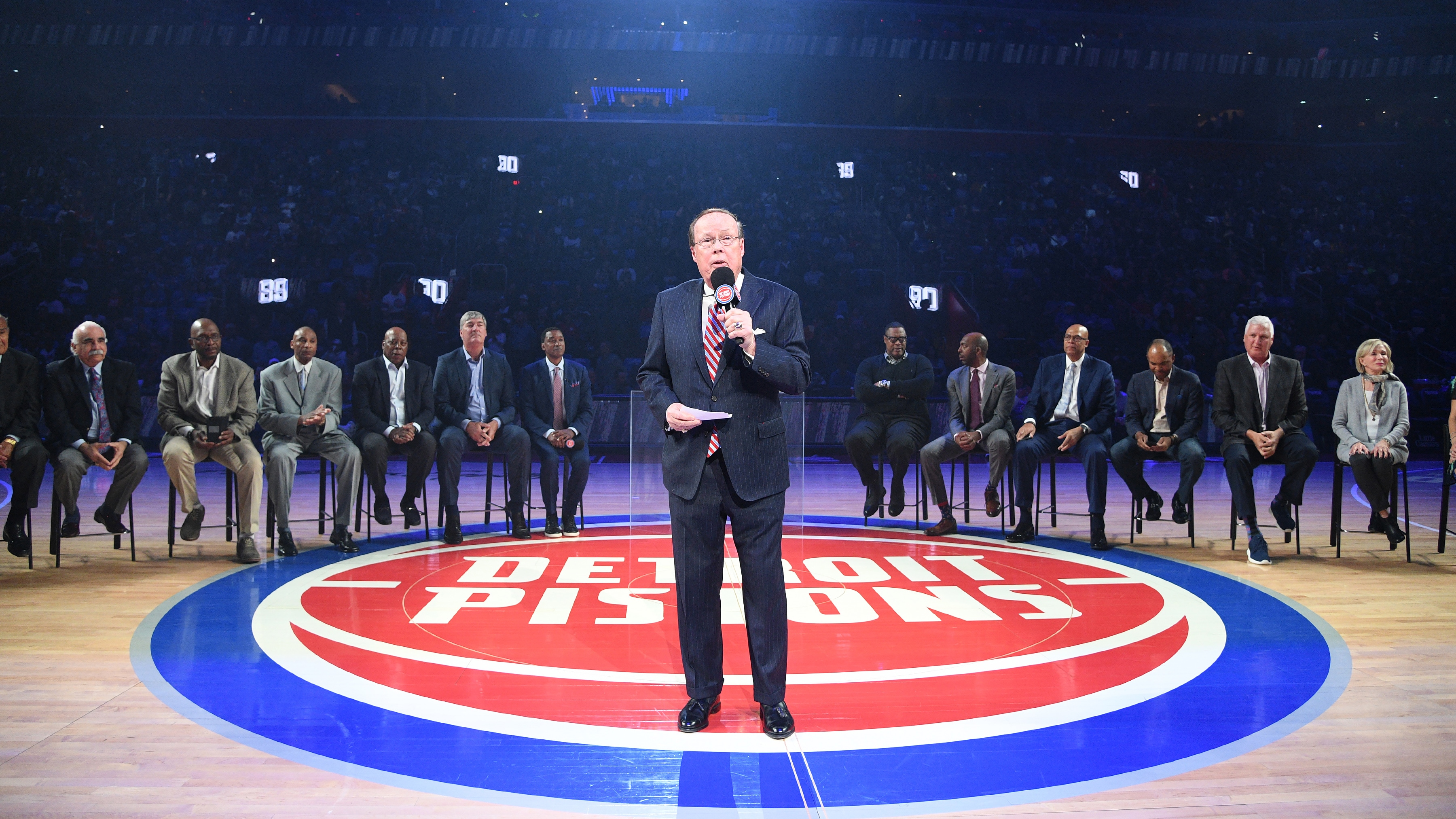 On eve of season 50 on Pistons mic, George Blaha reflects on Hall of ...